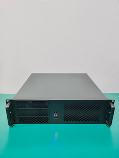 3u工控机箱短390MM机架式多位ATX主板卧式服务器监控录像电脑-阿里巴巴