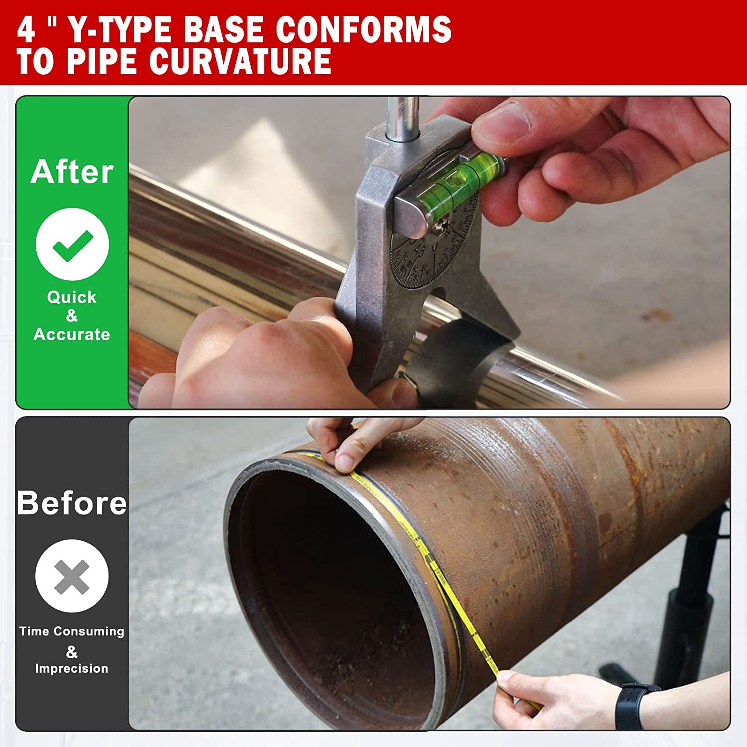 管道标记尺 管道定位器 Pipe Center Finder-阿里巴巴