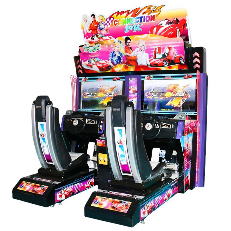 Double Connected HD Tour Dynamic Racing Game Machine Large Electronic ...