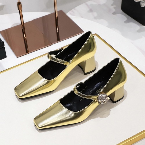 5288-K89 Wind Banquet Women's Shoes Metal Water Diamond Buckle Strap ...