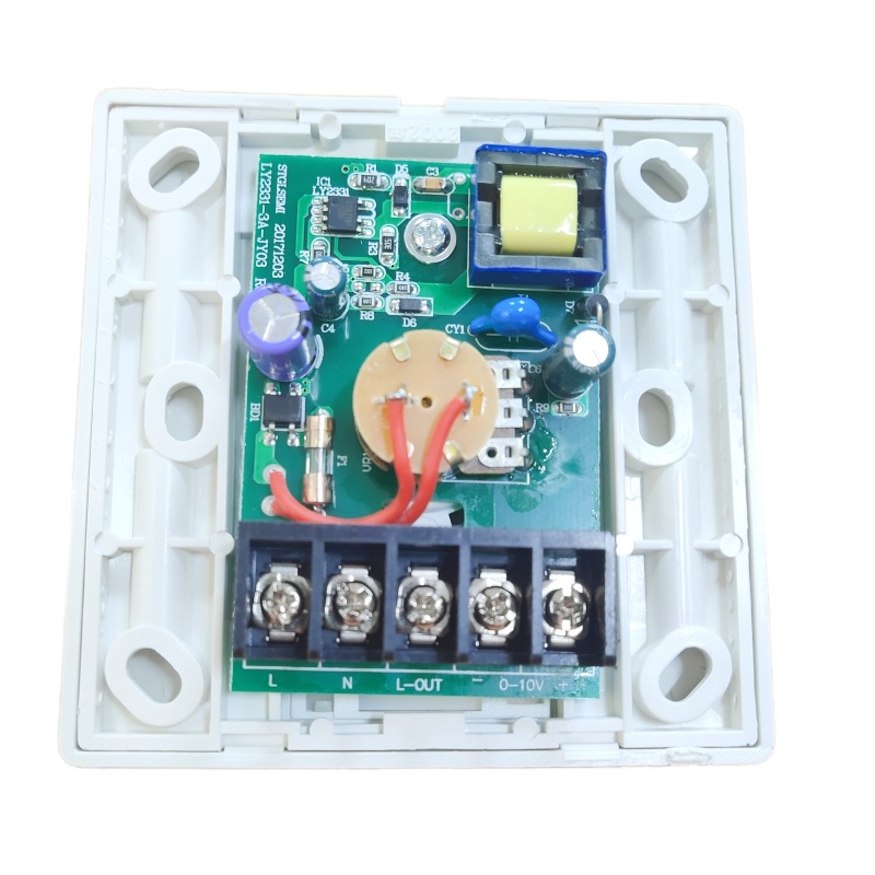 LED调光器 0-10V 1-10V 调暗亮 2000W 86型旋钮开关 单色稳定不闪-阿里巴巴