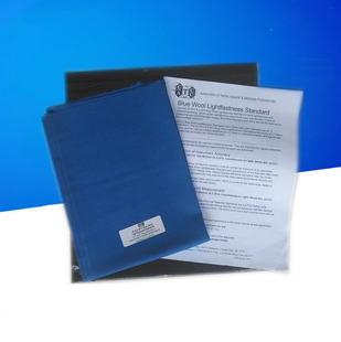 AATCC blue wool L2 蓝色羊毛标准织物 耐光色牢度标准羊毛布-阿里巴巴