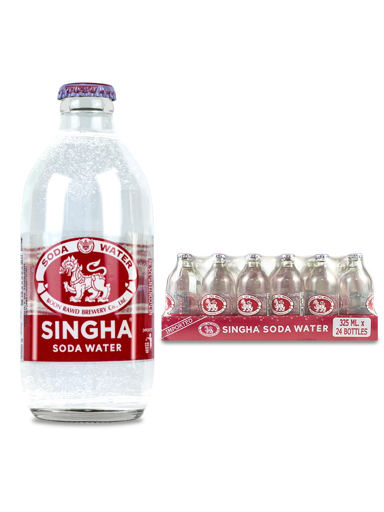 泰国饮料SINGHA苏打水325ml*24瓶网红中餐厅气泡水0能量0脂肪饮品-阿里巴巴