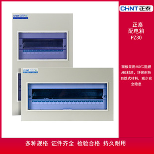 CHNT正泰配电箱PZ30家装布线箱明装低压照明箱暗装家用断路器箱体-阿里巴巴