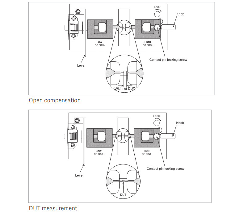 是德安捷伦E4980LCR阻抗测试SMD夹具16034E/16034H/16034G/16334A-阿里巴巴