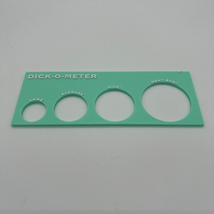 Dck-O-Meter Peter Ruler魅力测量装置堵嘴礼物女孩们的夜晚-阿里巴巴