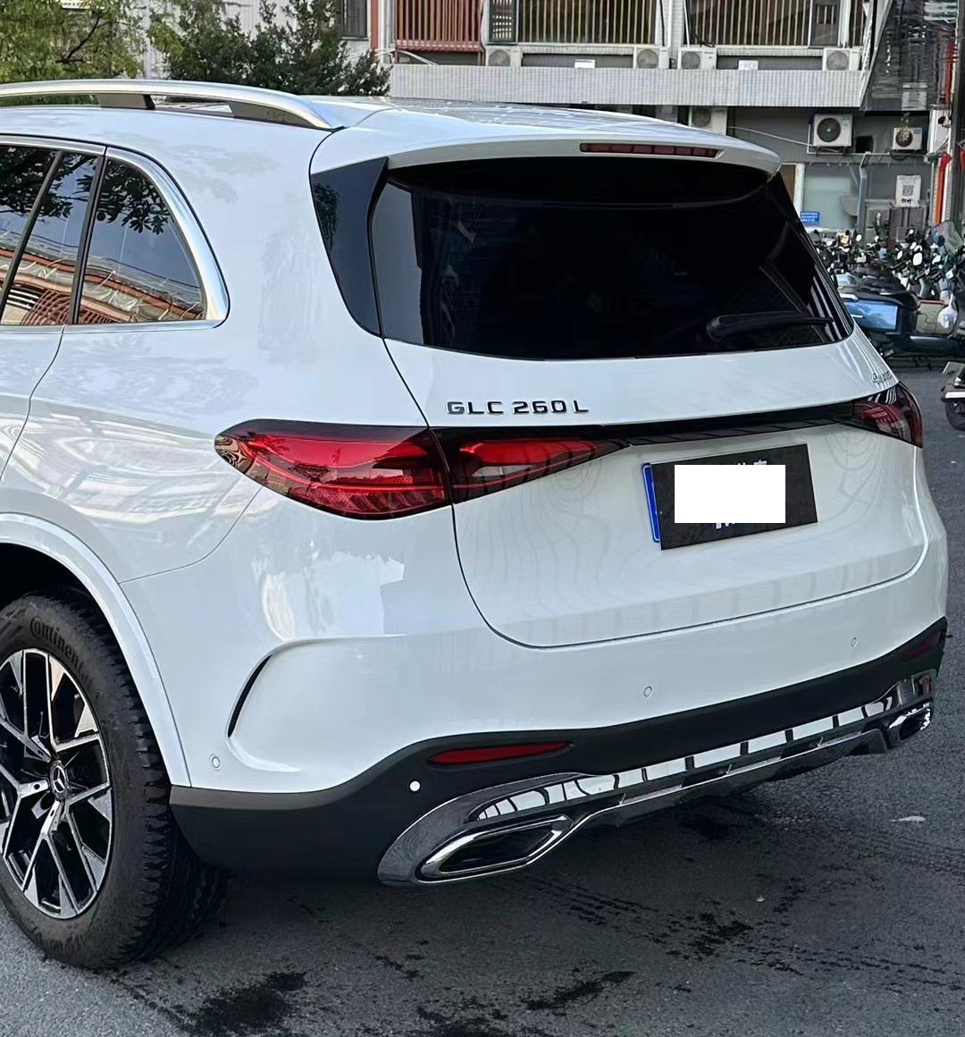 适用23款奔驰GLC260动感版低配升级高配运动版大包围套件中网前杠-阿里巴巴