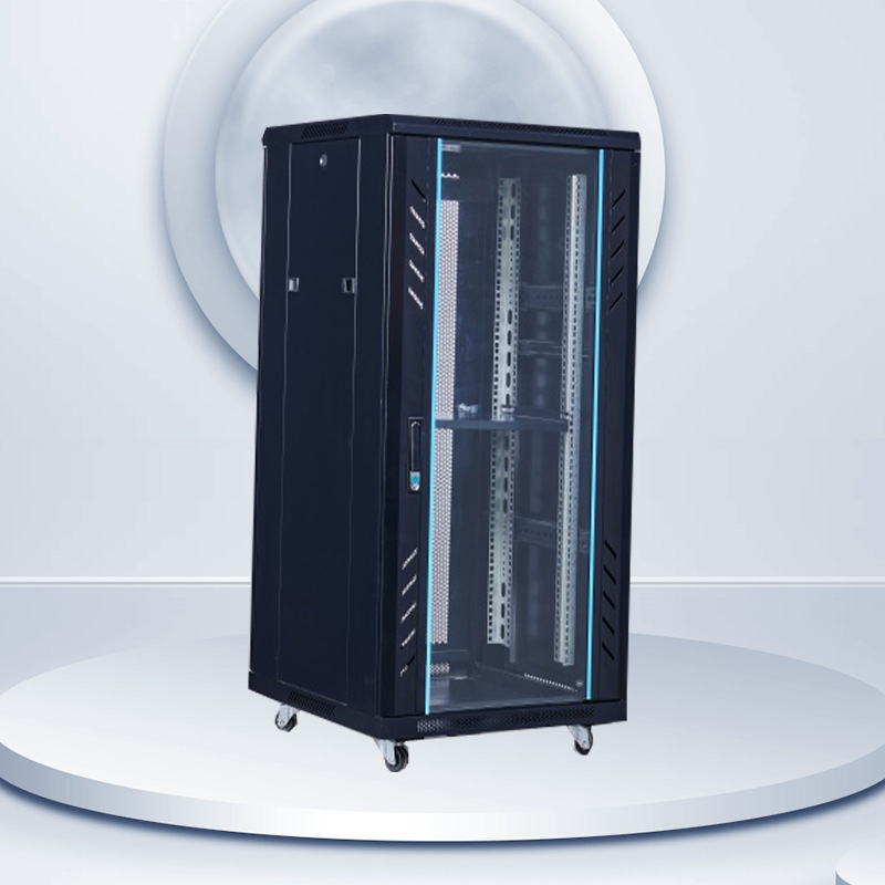 26U立式壁挂墙机箱网络弱电监控机柜交换机家用网线服务器收纳柜-阿里巴巴