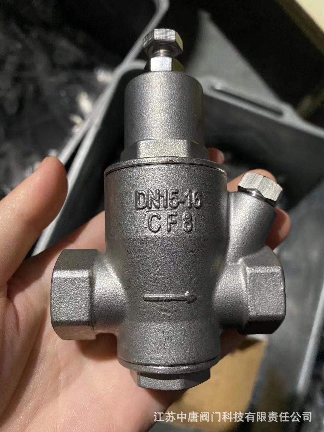 Y11X-16P不锈钢带压力表减压阀 自带过滤水用减压阀 减压稳压阀-阿里巴巴