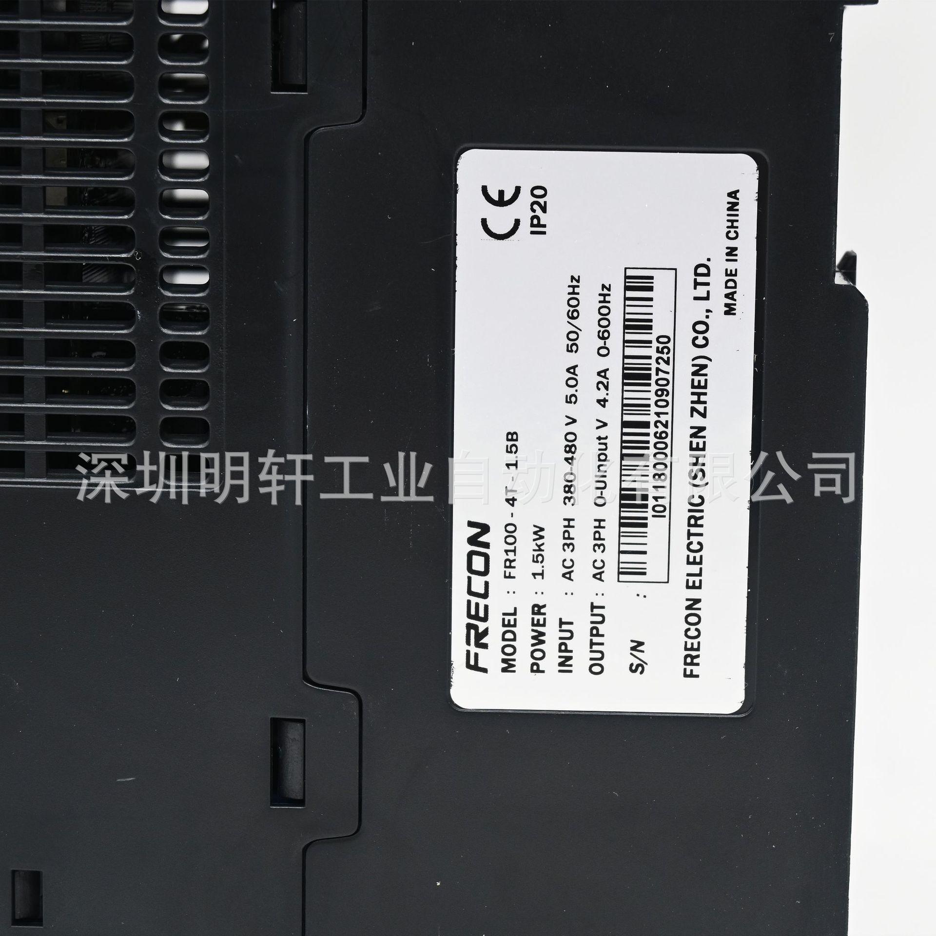 FR100-4T-1.5B 孚瑞肯变频器 FR100多功能系列380V 1.5KW 全新-阿里巴巴