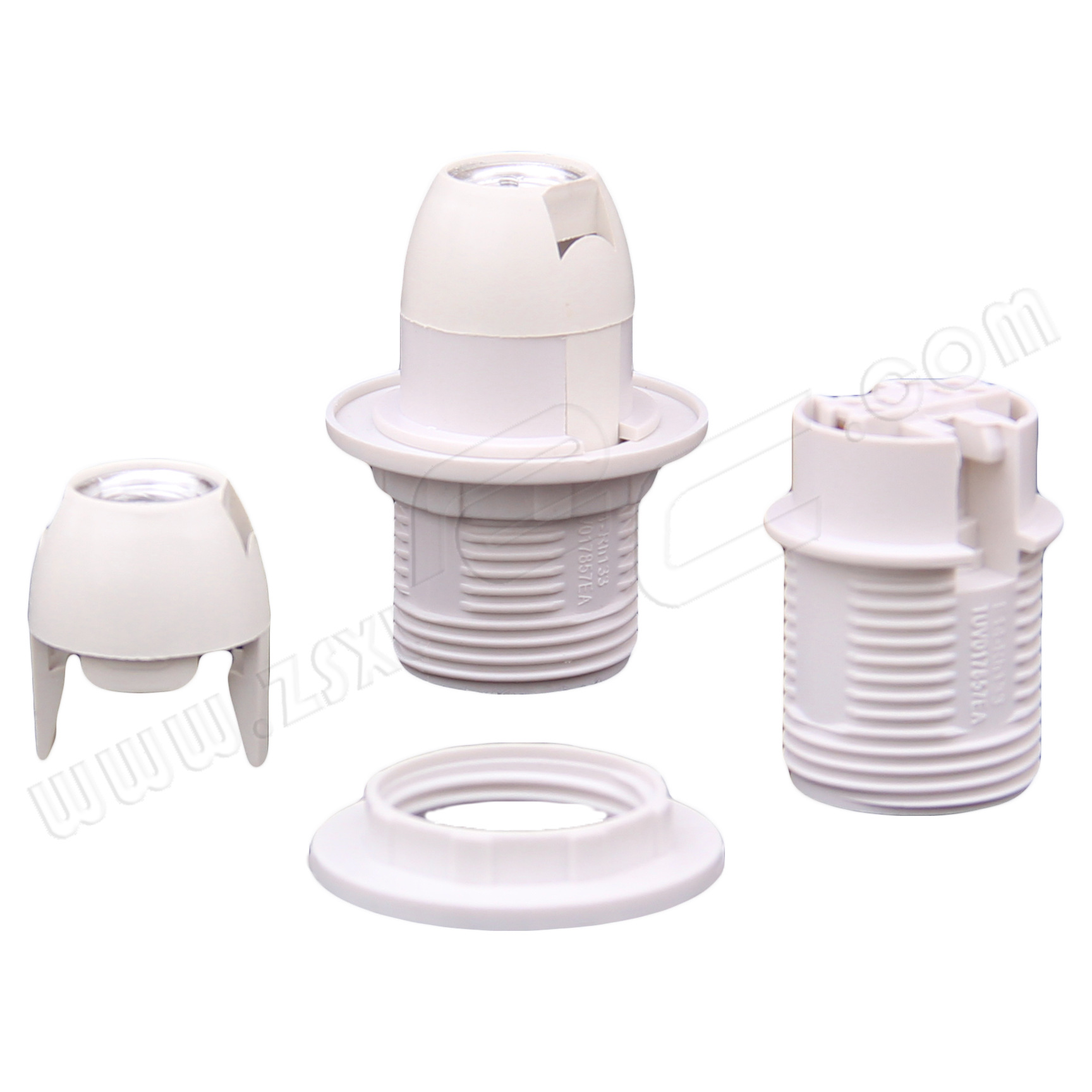 E14塑料卡式VDE认证全牙附环螺口灯座灯头澳洲SAA认证SGS环保ROHS-阿里巴巴