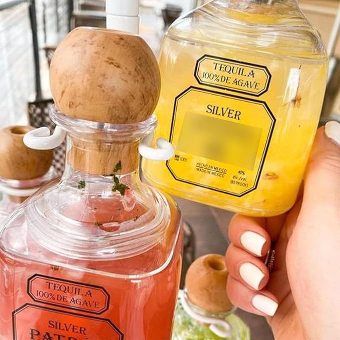 375ml Mini Tequila Bottles可重复使用杯子迷你龙舌兰酒瓶带木塞-阿里巴巴