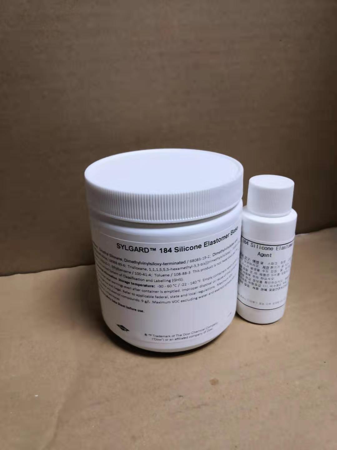 道康宁DC184光学胶道康宁PDMS硅橡胶SYLGARD 184有机硅胶高透明胶-阿里巴巴