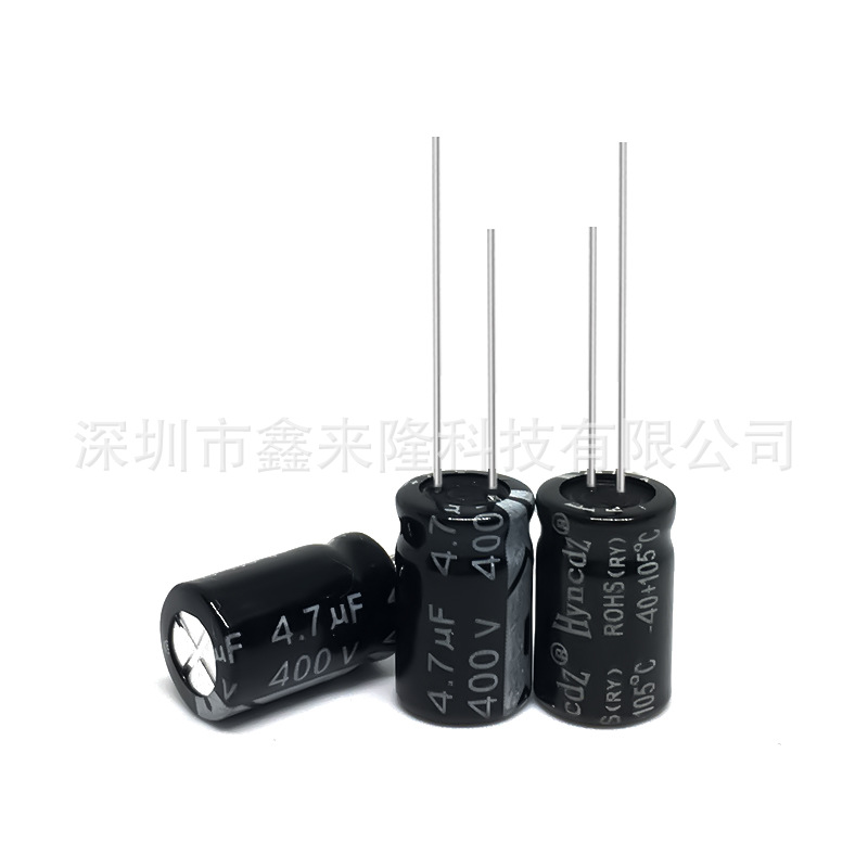 Hyncdz现货4.7uf400v/400V4.7UF直插铝电解电容高品质环保-阿里巴巴