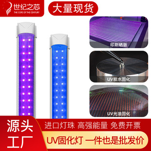 LEDuv固化灯烤灯uv膜uv胶水紫外线灯管晒版滴胶t5t8光固化灯批发-阿里巴巴