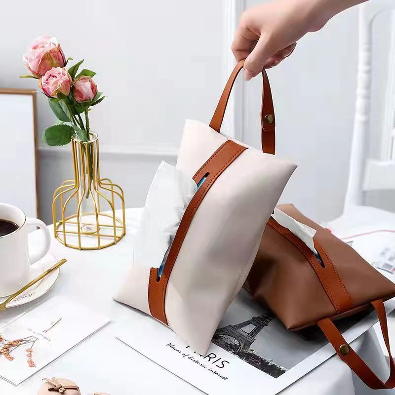 High-end Sense High-value Strap Car Tissue Box Household Toilet ...