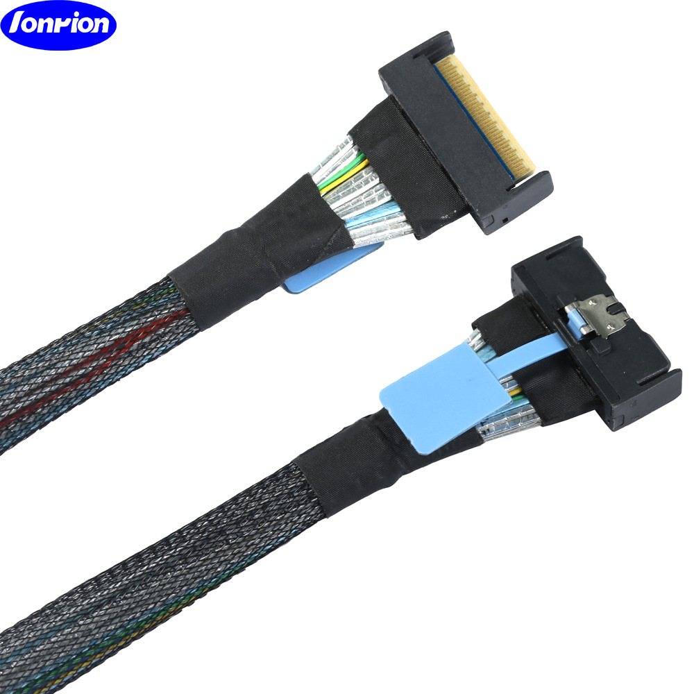 Slimline SAS MCIO SFF-8654 8I 5.0 74P PCIE转MCIO 8654连接线-阿里巴巴