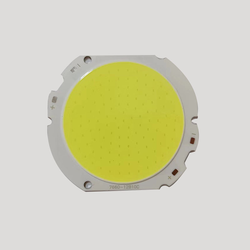 倒装集成COB光源7660白光投光灯路灯珠50W高亮集成大功率芯片现货-阿里巴巴