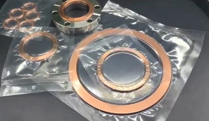 无氧铜垫片CF铜垫密封圈CF16 25 35 50 63 CF镀银垫片 CF真空铜垫-阿里巴巴