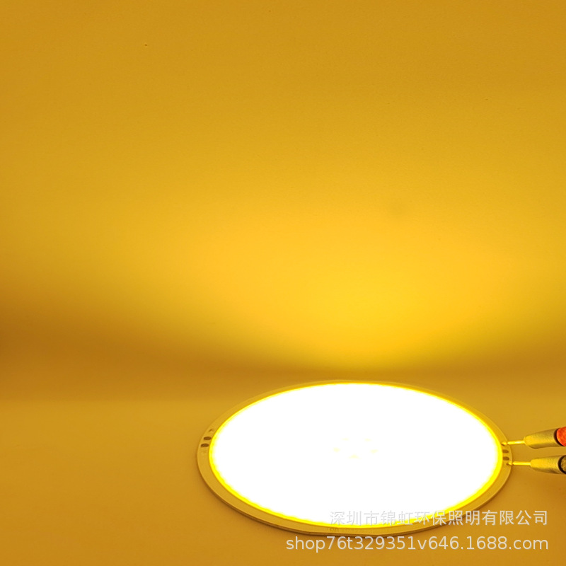 COB光源LED灯珠cobled 12v倒装集成圆形108*108MM 60w蓝色灯芯-阿里巴巴