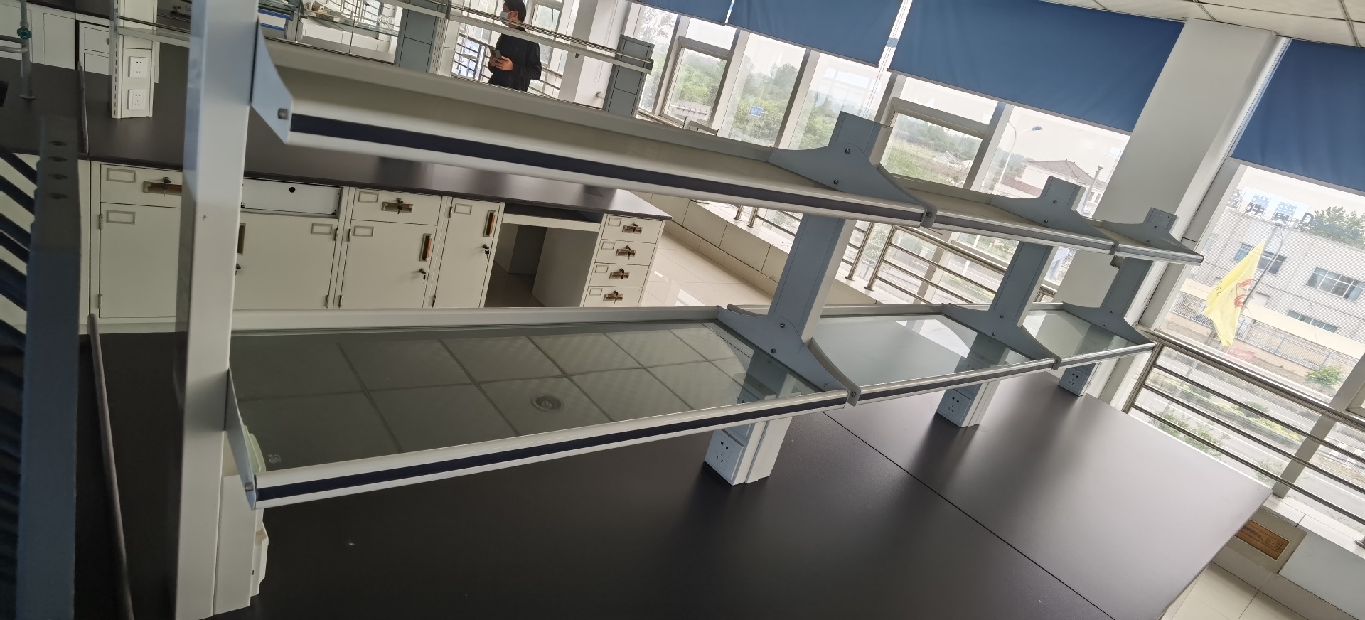 实验室菱形试剂架实验台 钢玻试剂架 铝玻 边台 中央台试剂架-阿里巴巴