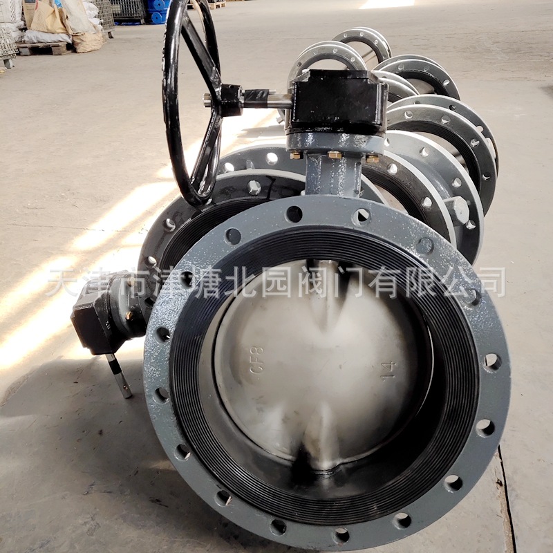 法兰蝶阀厂家D341X-16球墨涡轮手动法兰式蝶阀dn600 涡轮法兰蝶阀-阿里巴巴