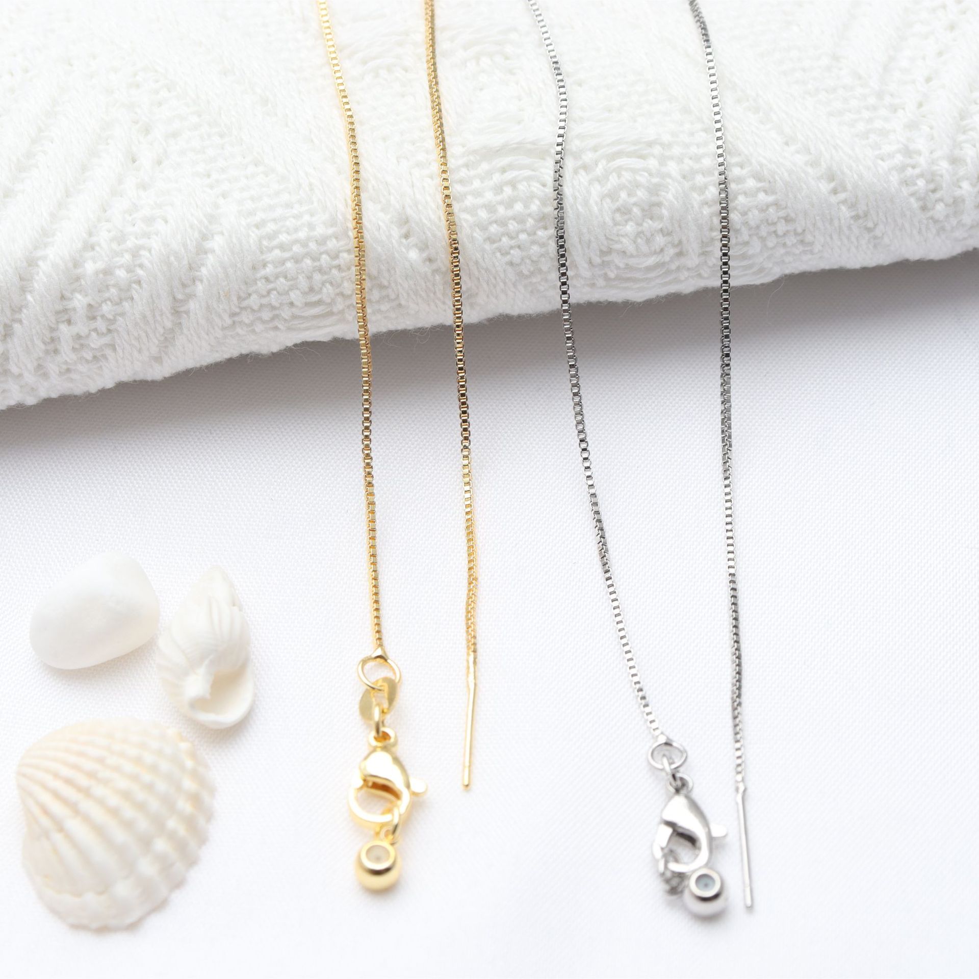 diy手工14k包金保色 链子万能链调节盒子链铜镀保色项链厂家批发-阿里巴巴