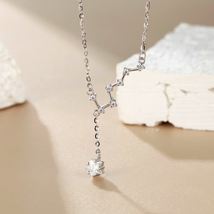 北极星S999纯银北斗七星项链简约时尚ins轻奢冷淡风小众闺蜜礼物-阿里巴巴