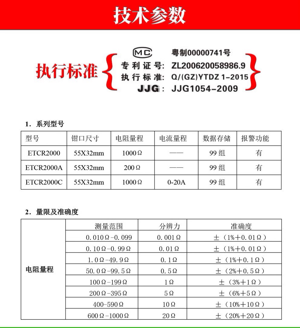 铱泰ETCR2000A+ ETCR2000+ ETCR2000B+/C+/E+ 钳形接地电阻测试仪-阿里巴巴