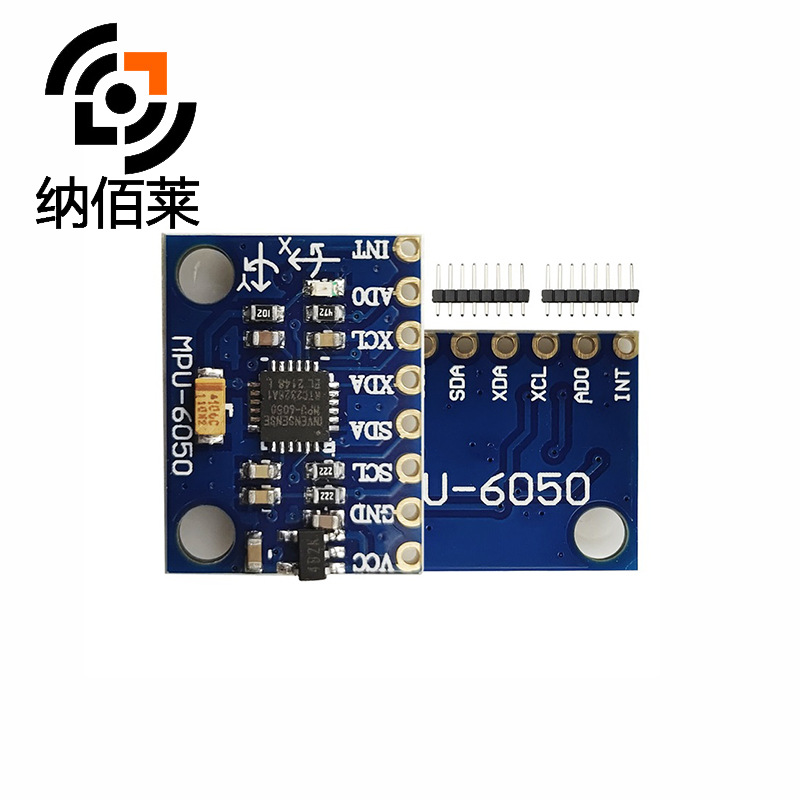 GY-521 MPU-6050模块 三轴加速度 陀螺仪6DOF模块 有代码原理图-阿里巴巴