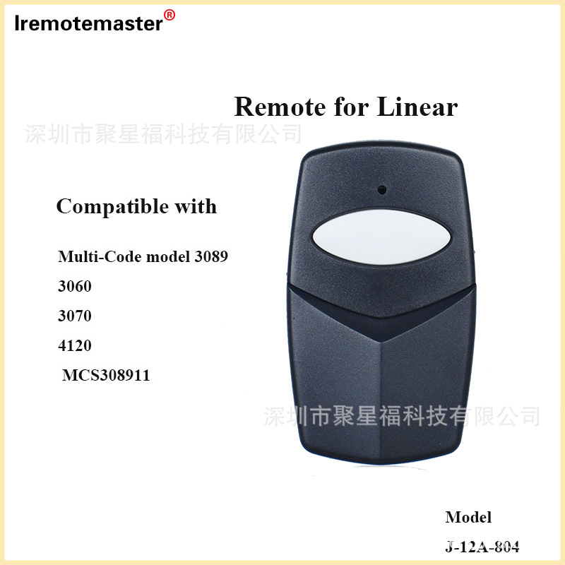 车库门遥控器兼容 Linear Multi code 3060 Remote 10位 拨码开关-阿里巴巴