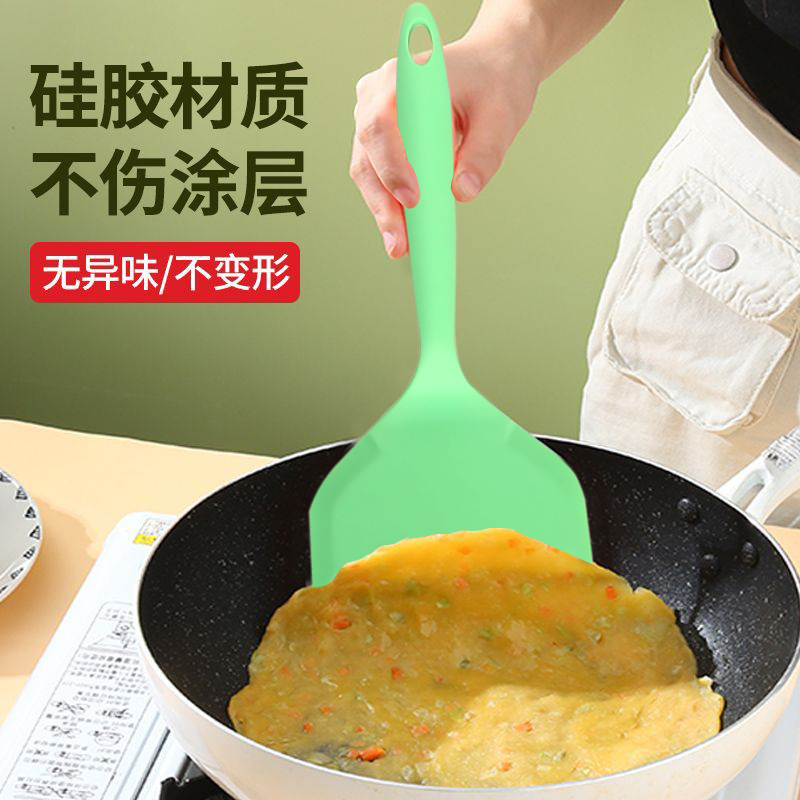 Pancake Silicone Shovel Non-stick Pan Jade Baking Special Non-hurt Pan ...