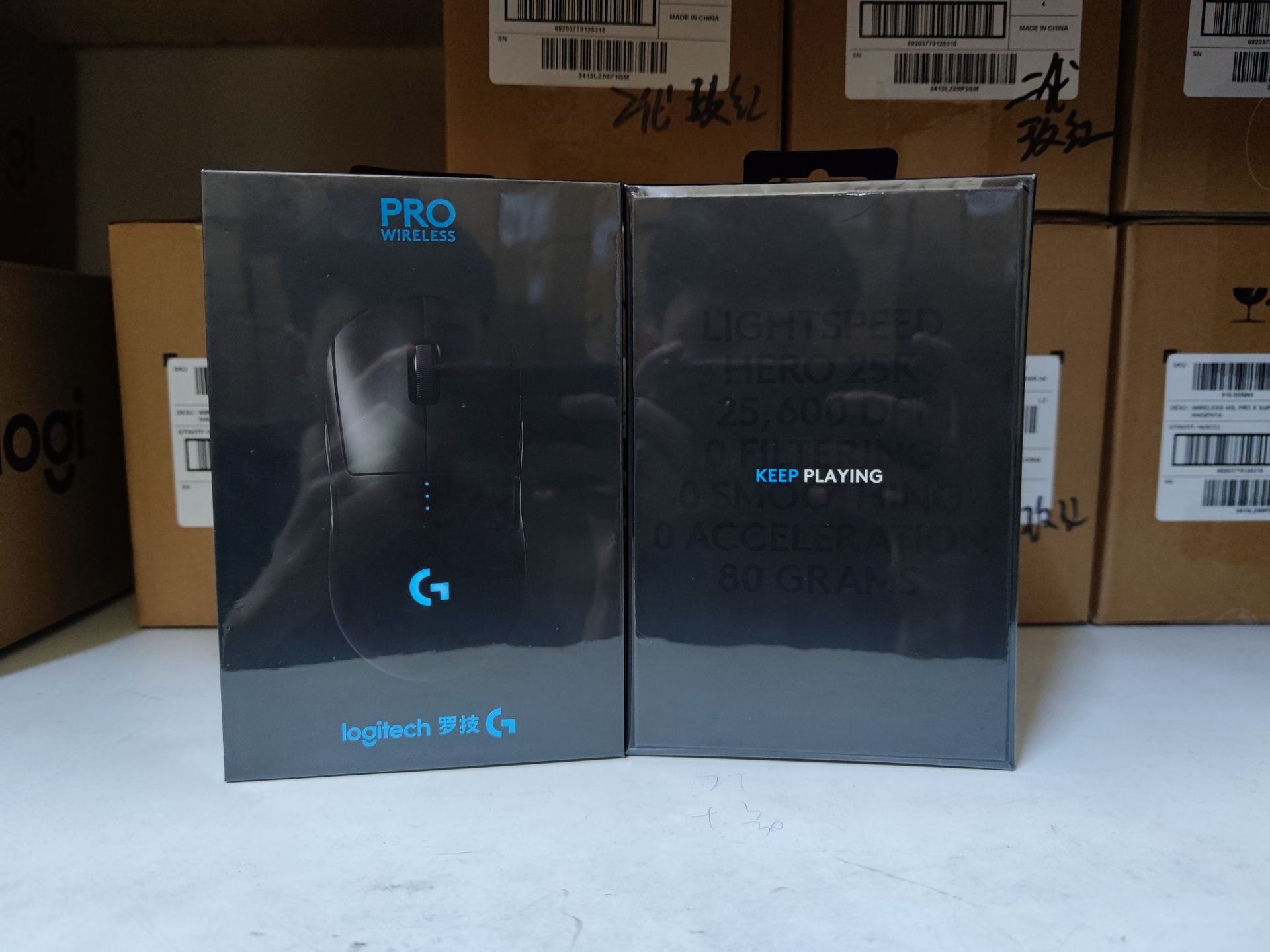 罗技GPRO WIRELESS无线鼠标狗屁王GPW X二代台式电竞游戏GPW金刚-阿里巴巴