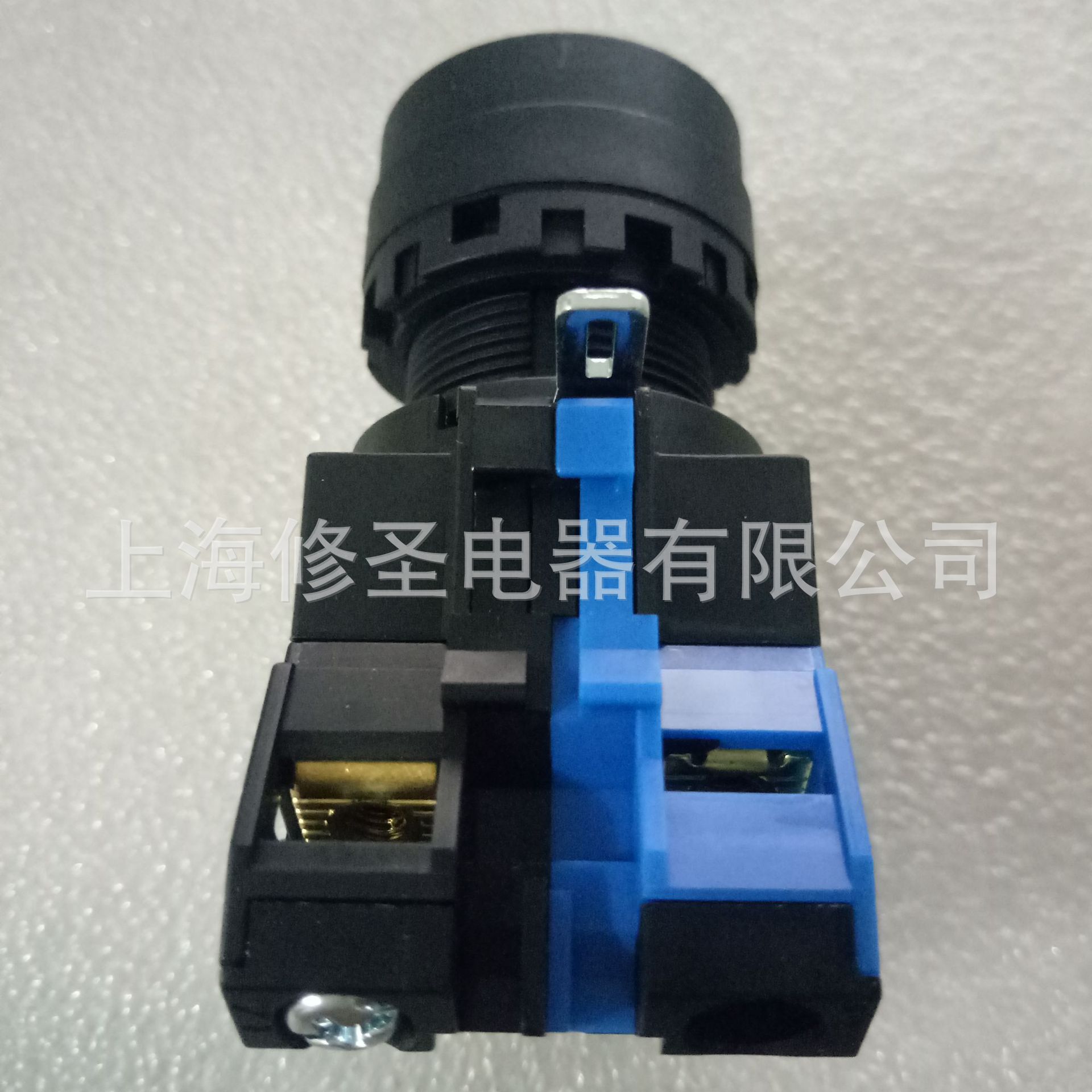 和泉原厂HW1L-M1系列自复位HW-CL10 HW-GA1N圆形平头带灯按钮开关-阿里巴巴