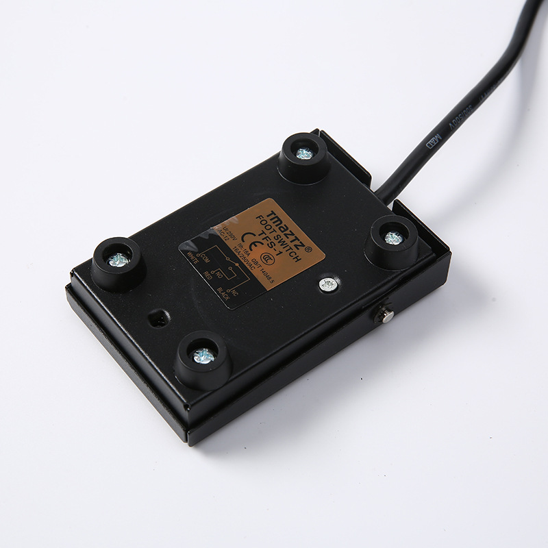 TFS脚踏开关TFS-1脚踩式脚踏板开关带线220v脚踩式2米线铁壳批发-阿里巴巴