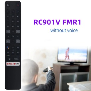 适用于TCL Android 4K LED RC901V FMR1 Voice Remote语音遥控器-阿里巴巴