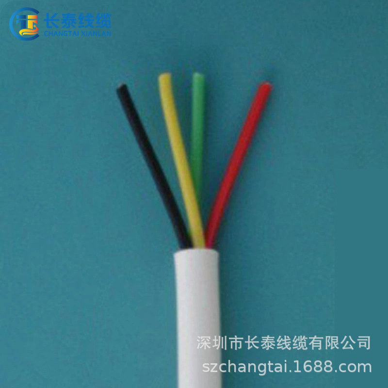 厂家批发 无氧铜 两芯UL20251 24AWG 2*0.5mm 圆形电话线-阿里巴巴