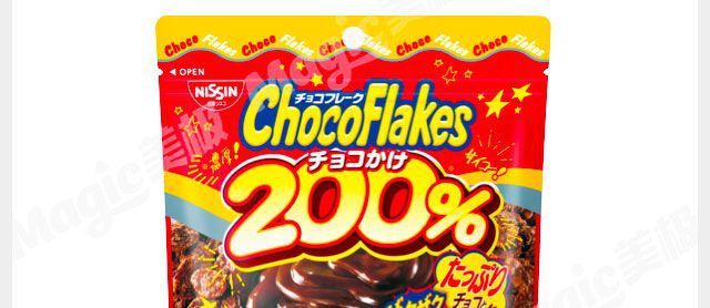 日本进口ChocoFlakes日清巧克力脆片苦味麦片谷物玉米片早餐65g-阿里巴巴