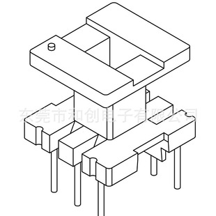 EE19变压器骨架EE19高频骨架立式4+3-阿里巴巴