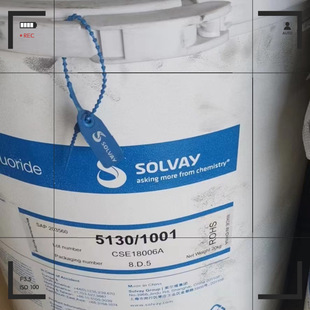 PVDF美国苏威solef 5130超高分子量 高粘度 锂电池聚偏氟乙烯粉-阿里巴巴