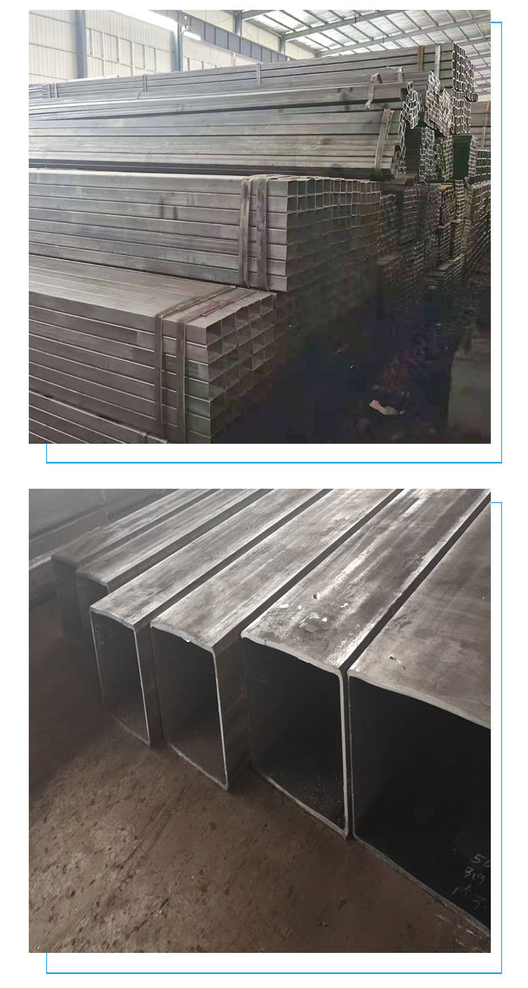 现货黑退方矩管Q235B冷轧光亮40*60 100*100方铁管无缝 铁方通-阿里巴巴