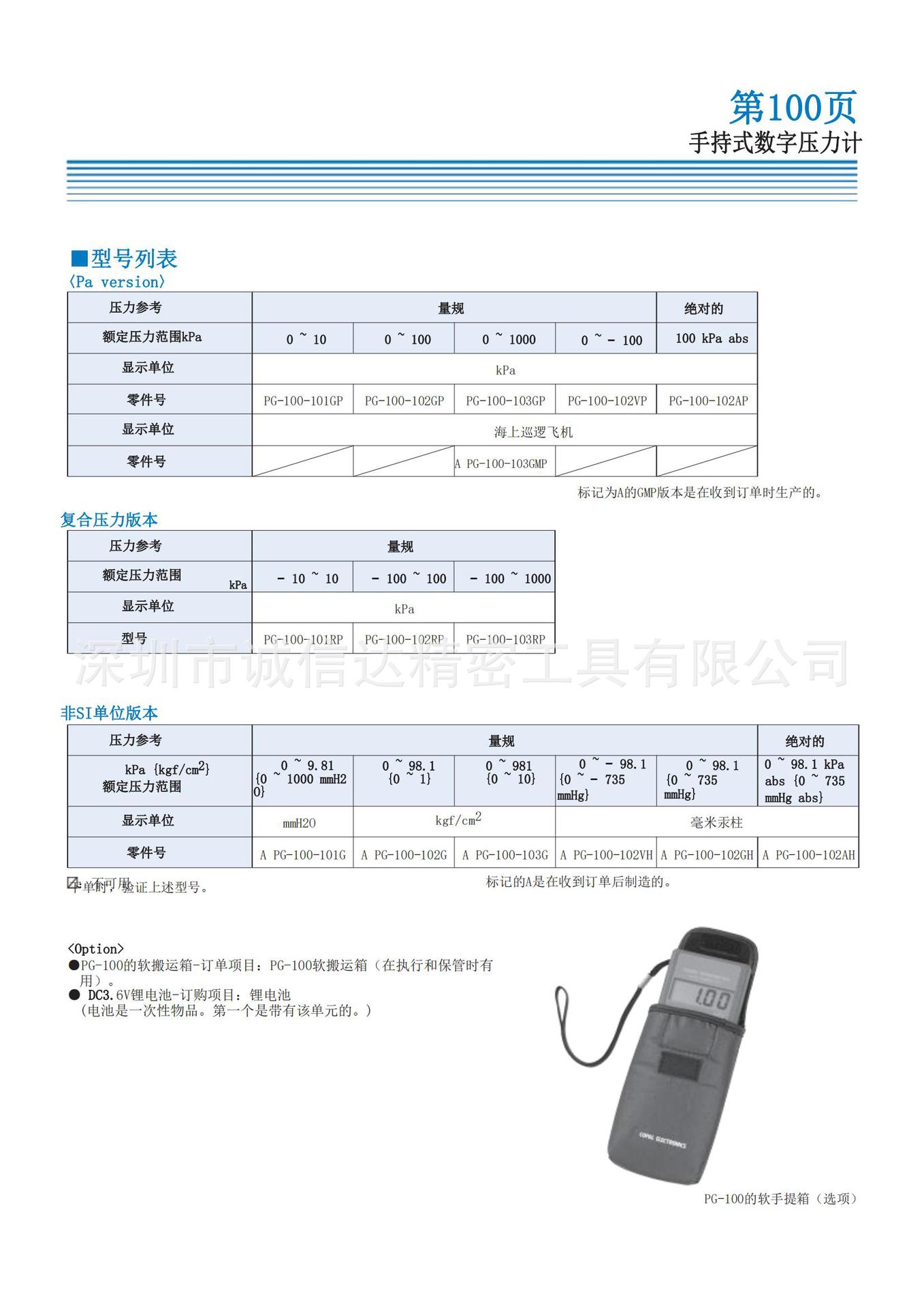 日本进口NIDEC电产科宝原装数字压力计PG-100-101RP 102RP 103RP-阿里巴巴