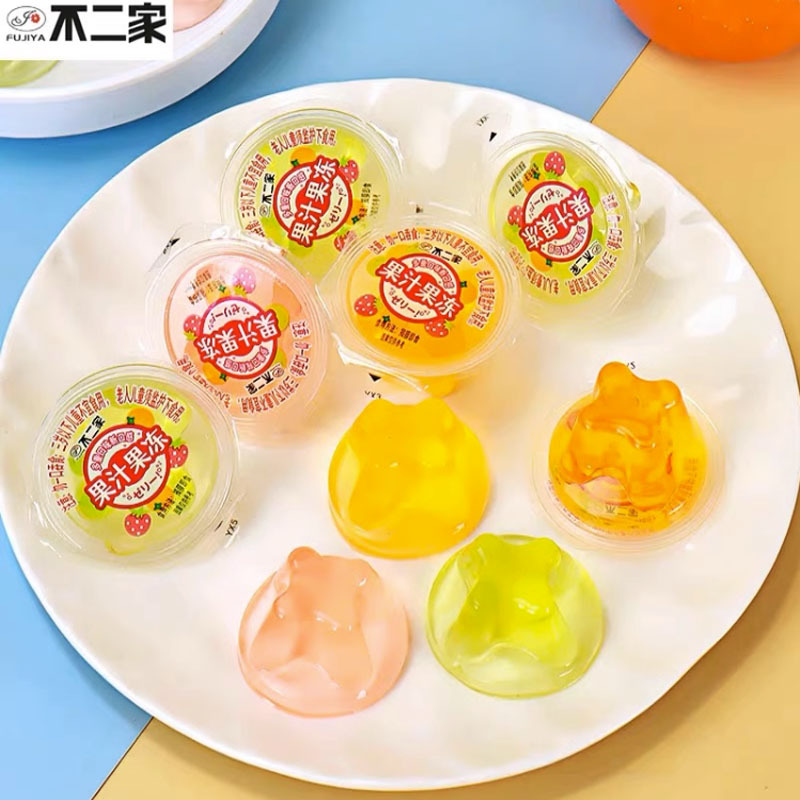不二家果冻夏季零食果冻果冻批发伴手礼零食不二家什锦果冻-阿里巴巴