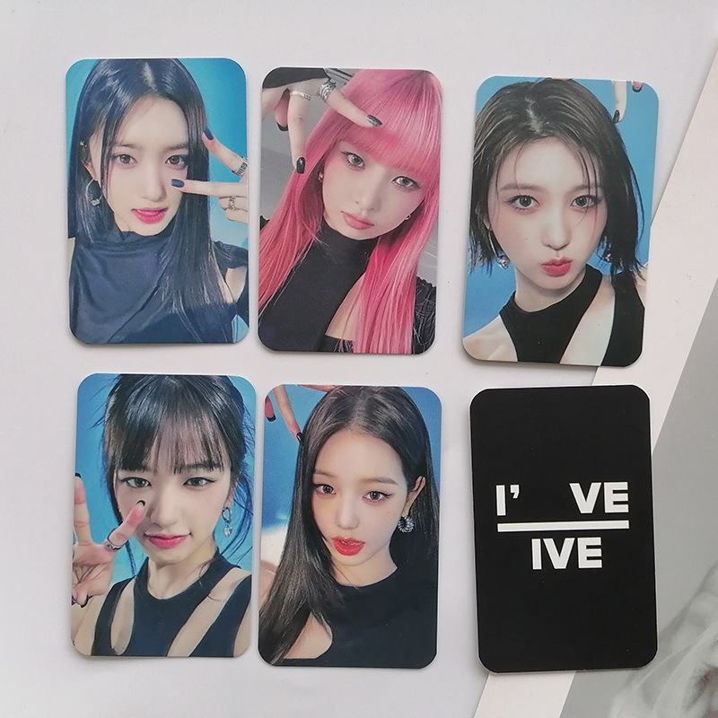 IVE 《I’ve IVE》预告照同款明信片小卡 签售卡 粉丝收藏卡周边-阿里巴巴