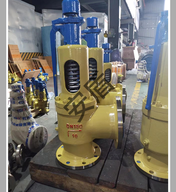 永一安全阀 A48Y/H-16C 弹簧式法兰空气蒸汽储气罐铸钢阀门-阿里巴巴