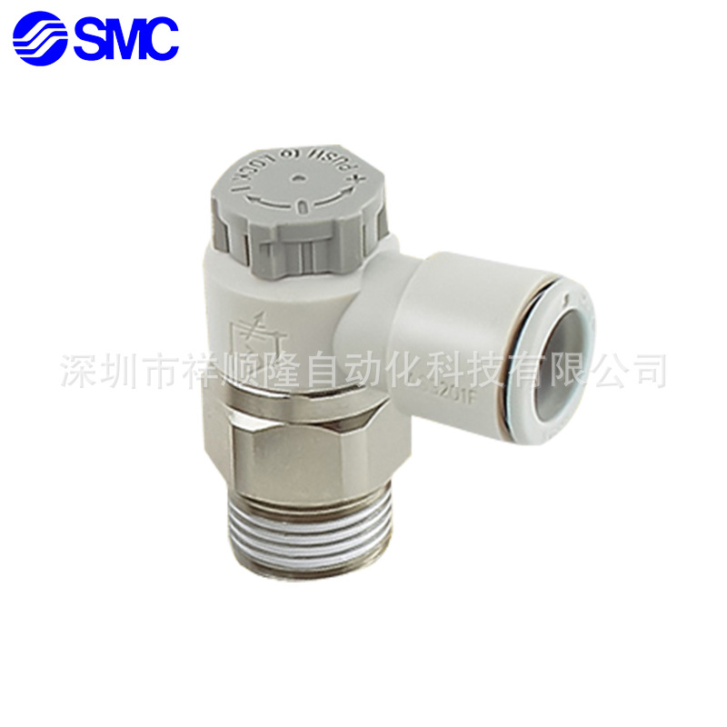 SMC气动气管接头AS1201F/3201F/4201F/2201-M5/01/02调速阀节流阀-阿里巴巴