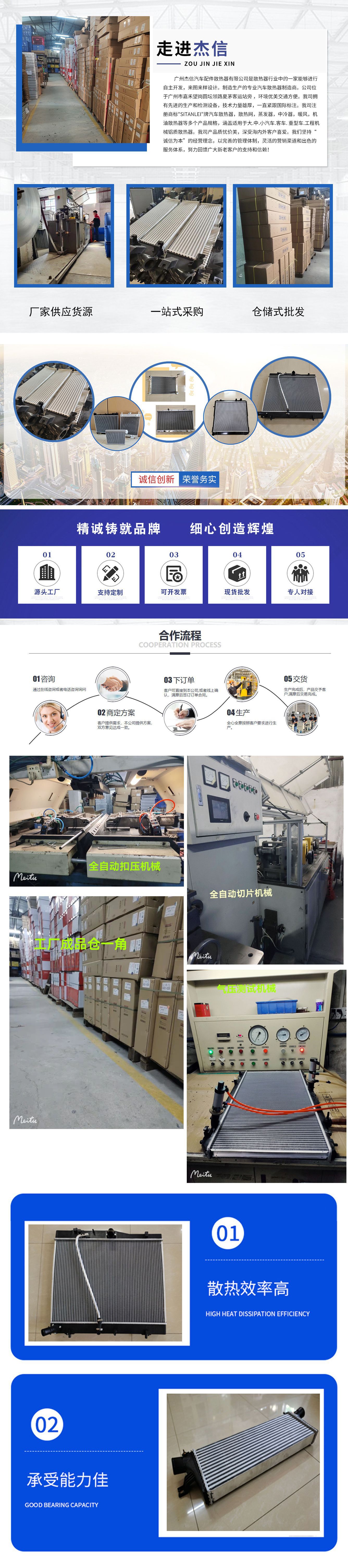 厂家批发HIACE水箱散热器 1640075472 大海狮TRH214总成 出口优惠-阿里巴巴