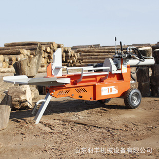 18吨双缸液压劈木机 家用劈柴机 全自动劈柴神器破柴机农村砍柴-阿里巴巴