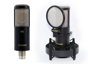 北京797 M5大震膜电容麦克风直播唱歌配音录音棚主播喊麦聊天话筒-阿里巴巴