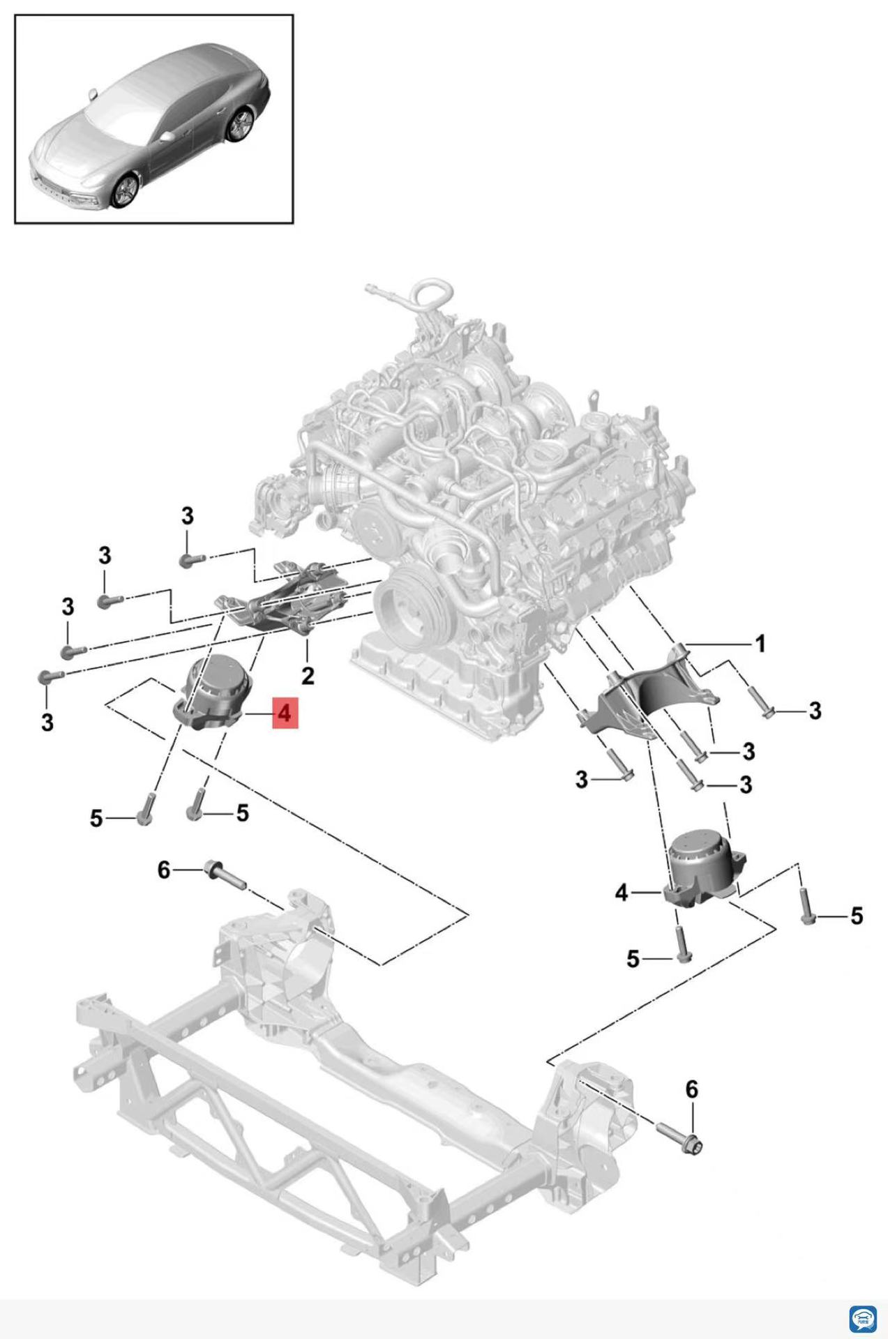 9A719938310 适用于保时捷9A7发动机脚胶 发动机脚垫 发动机支架-阿里巴巴